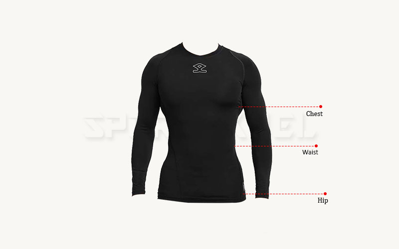 Shrey Skin Fits Size Chart